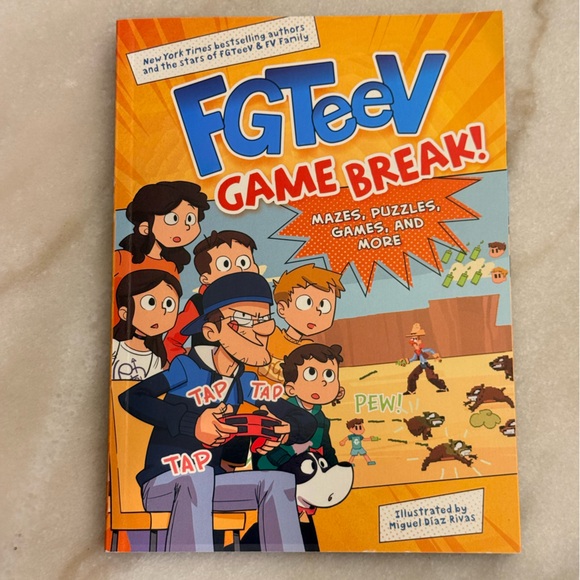 FGTeev | Other | Game Break Kids Activity Book | Poshmark